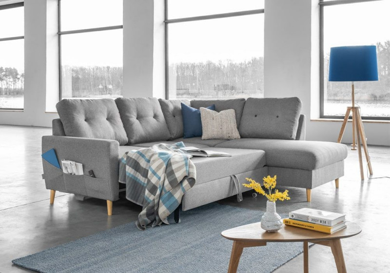 Friendly Lars Corner Sofa Bed L Shape